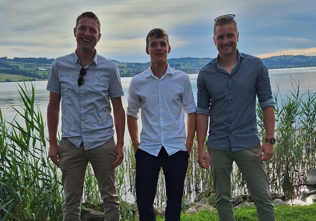 Lehrabschluss Manuel Lang - Süess Gartenbau AG